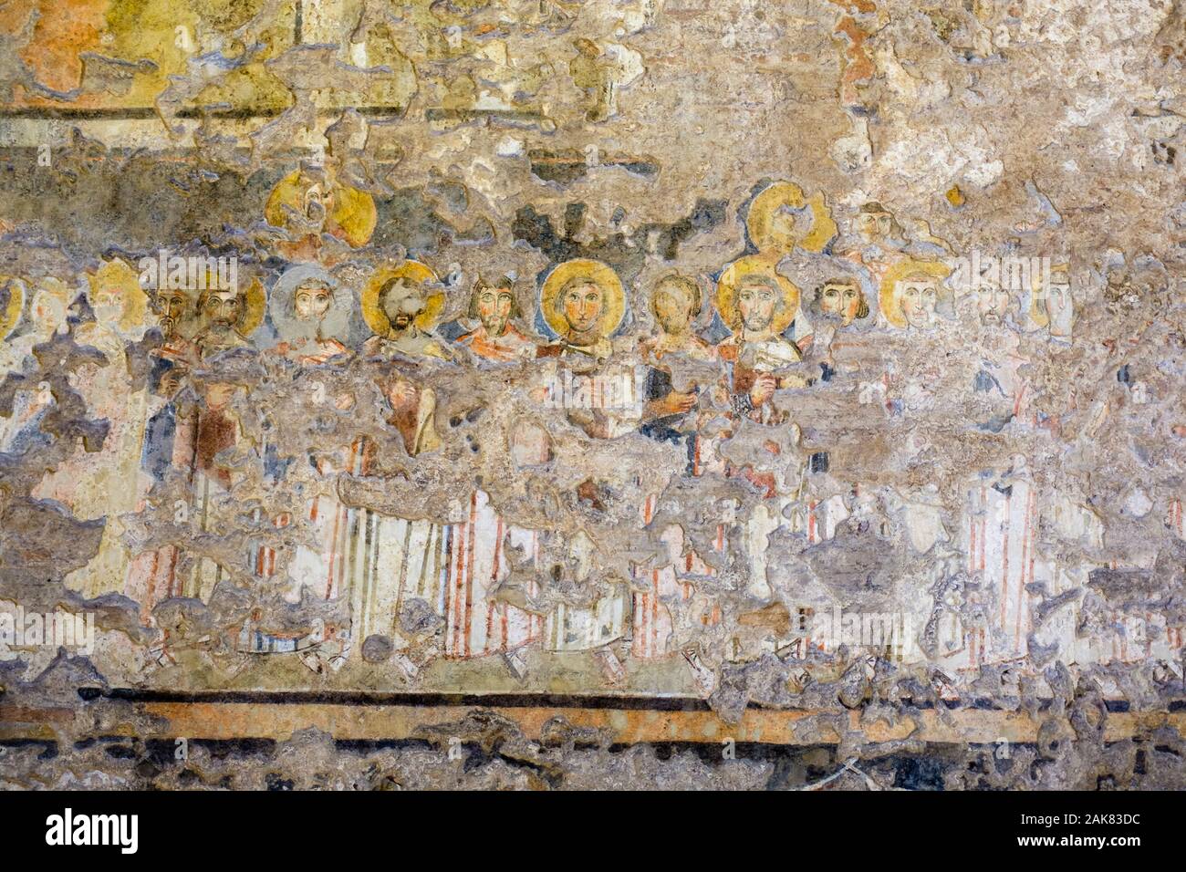 Frescoes in medieval churches hi-res stock photography and images - Alamy