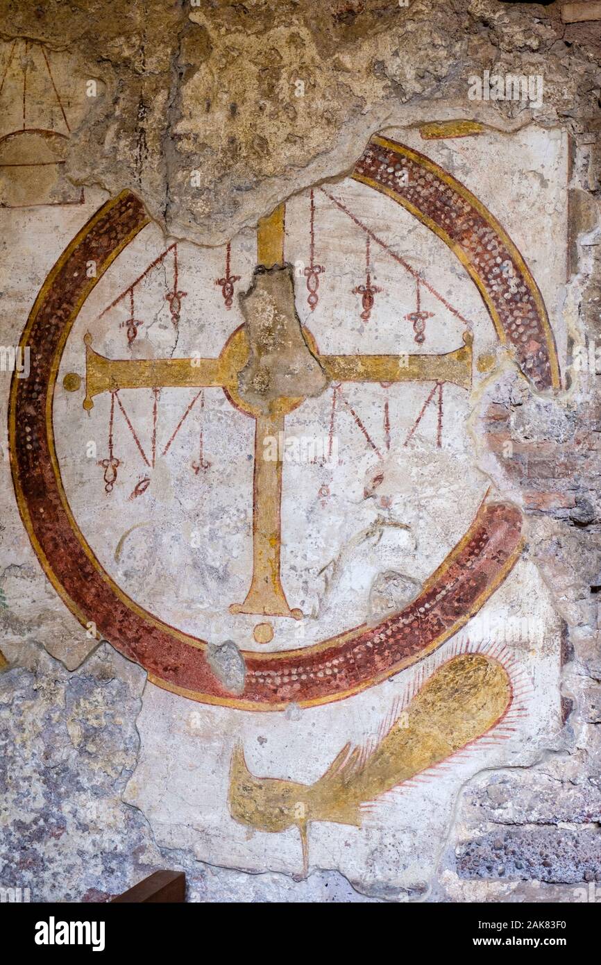 Ancient Rome buildings, Roman fresco, Roman frescoes, Oratorio dei ...