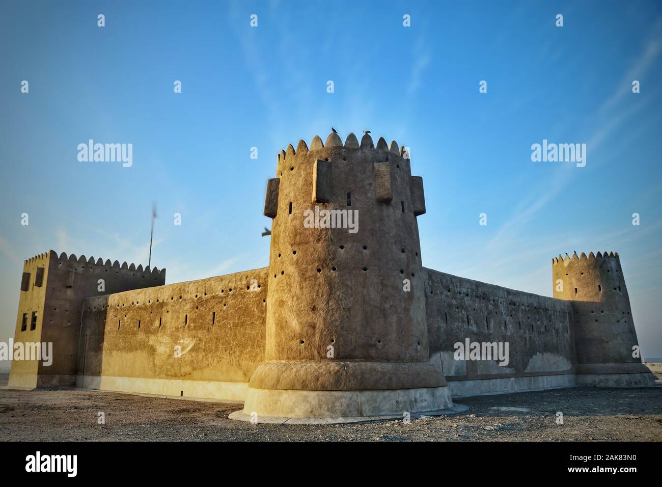 Al Zubara Fort is a historic Qatari military fortress built in 1928. It ...