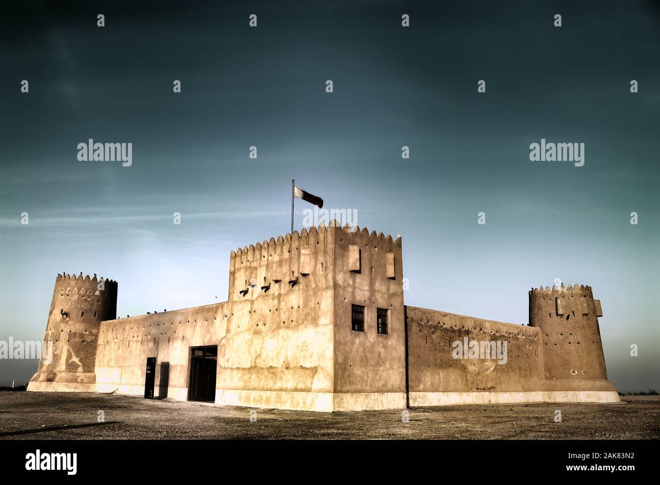 Al Zubara Fort is a historic Qatari military fortress built in 1928. It ...