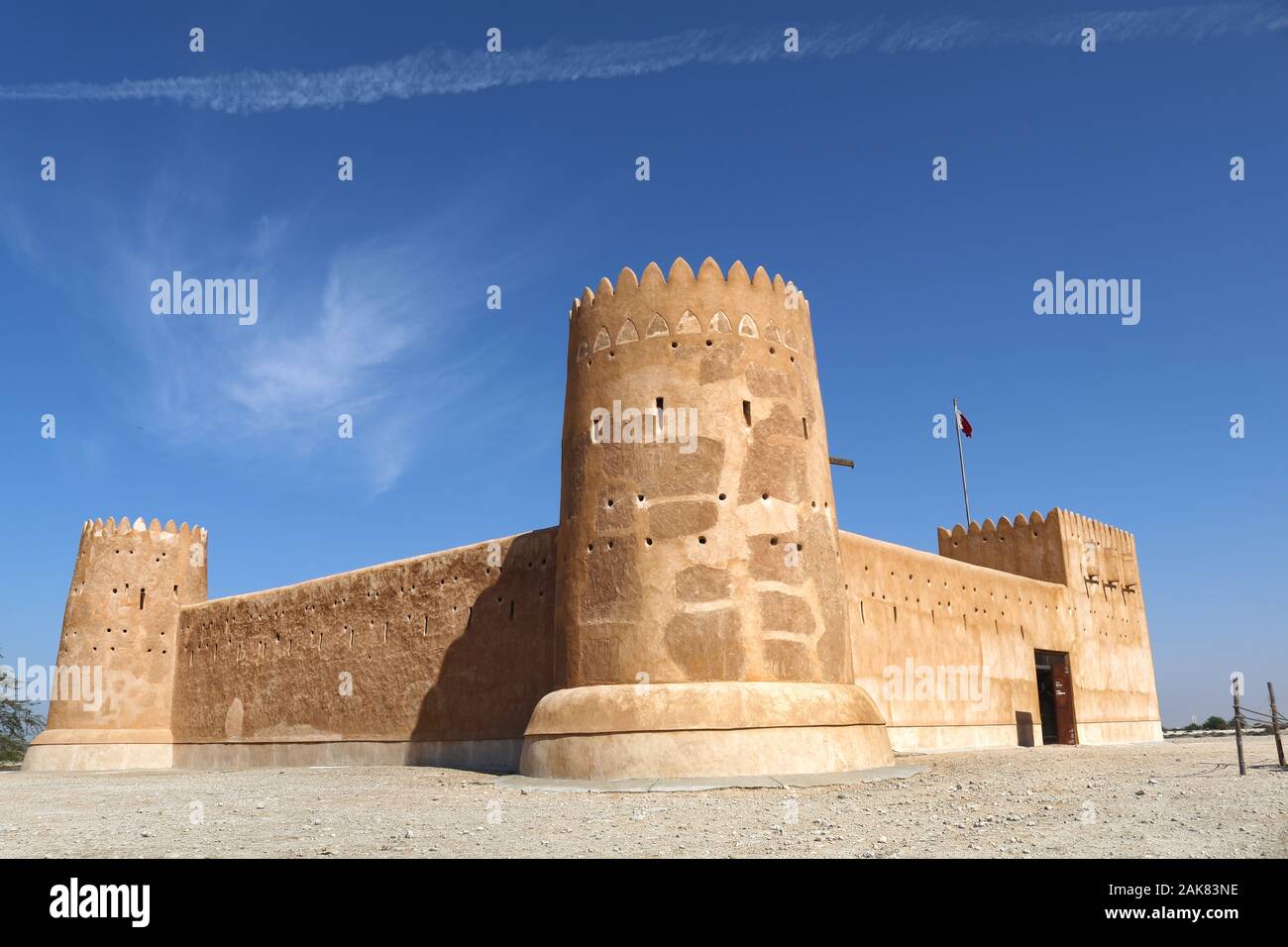 Al Zubara Fort is a historic Qatari military fortress built in 1928. It ...