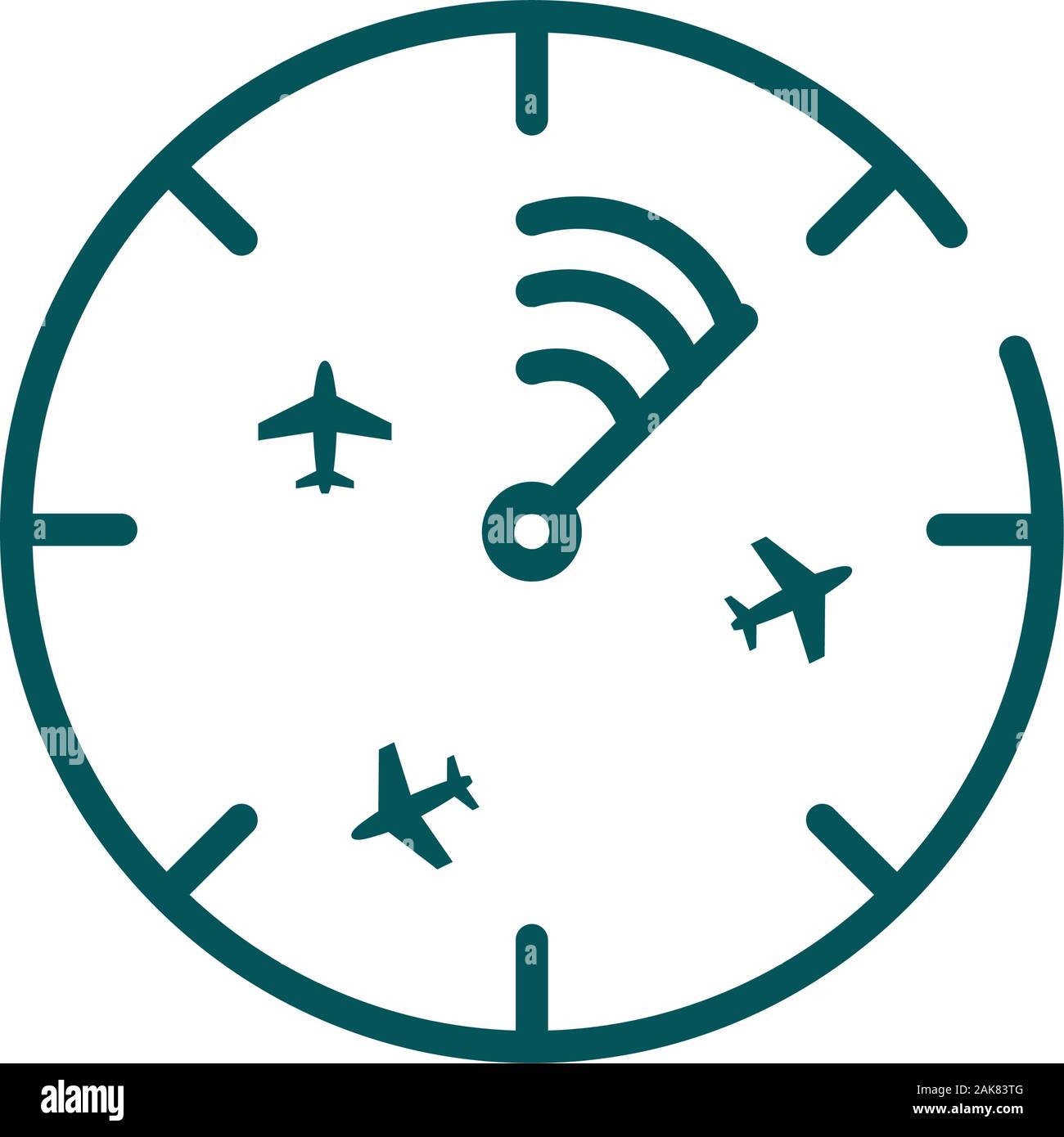 Aircraft gauge Stock Vector Images - Alamy