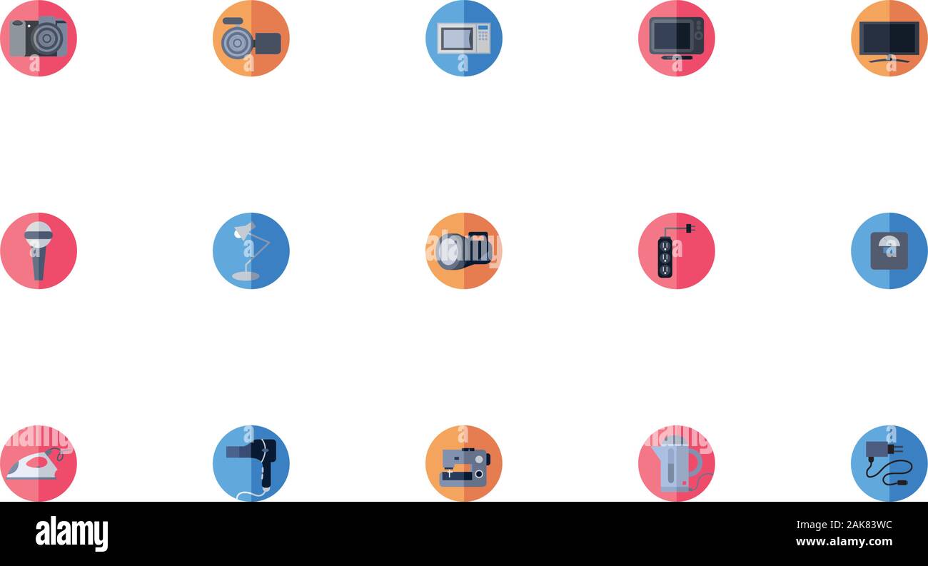 Social clips Stock Vector Images - Alamy
