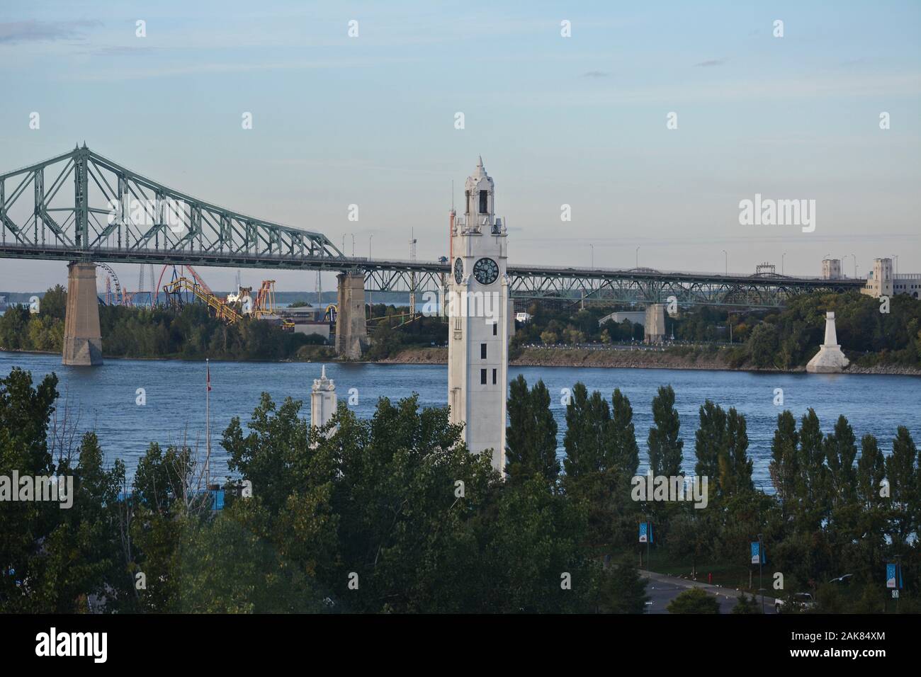 Montreal Clock Tower // Tour de l'Horloge de Montreal along the Saint ...