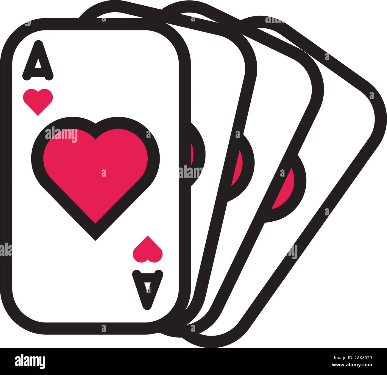 Reverse heart Stock Vector Images - Alamy