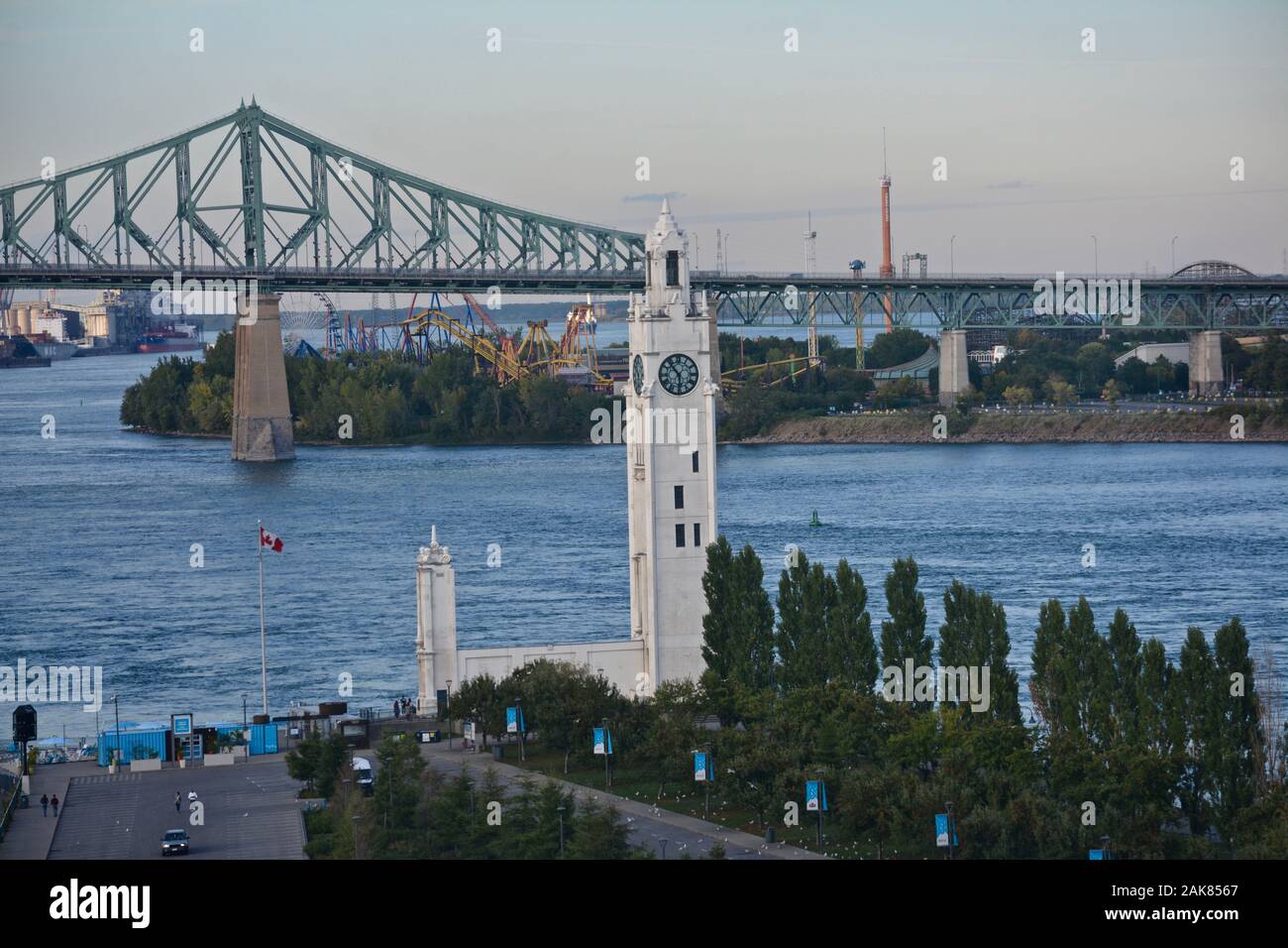 Montreal Clock Tower // Tour de l'Horloge de Montreal along the Saint ...