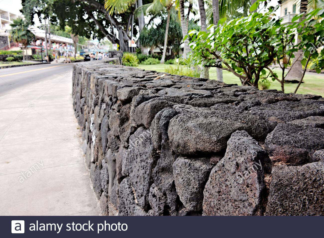 Lava Rock Wall Stock Photos & Lava Rock Wall Stock Images - Alamy
