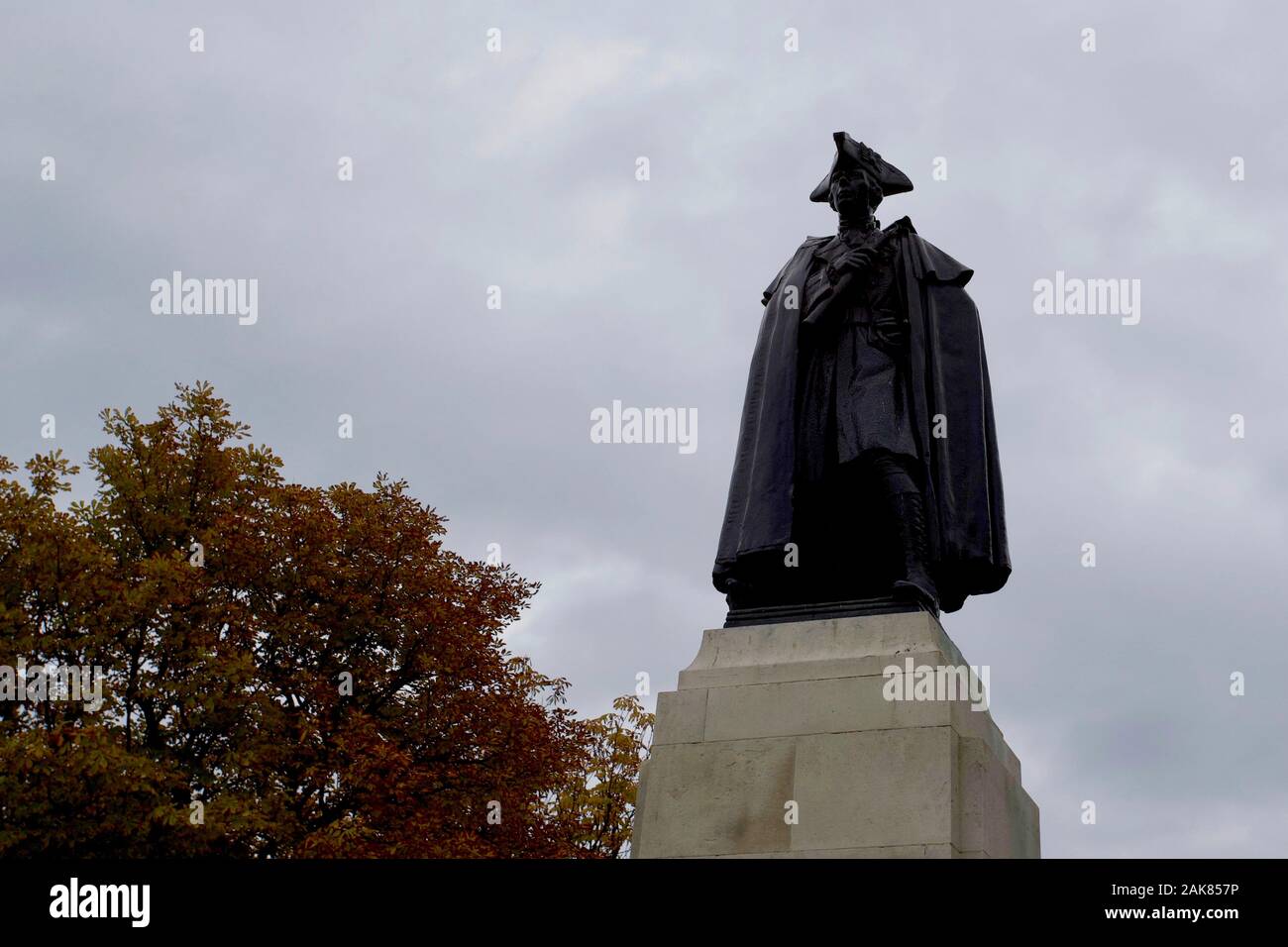 Genaeral James Wolfe statue, Royal Observatory, Greenwich, London ...