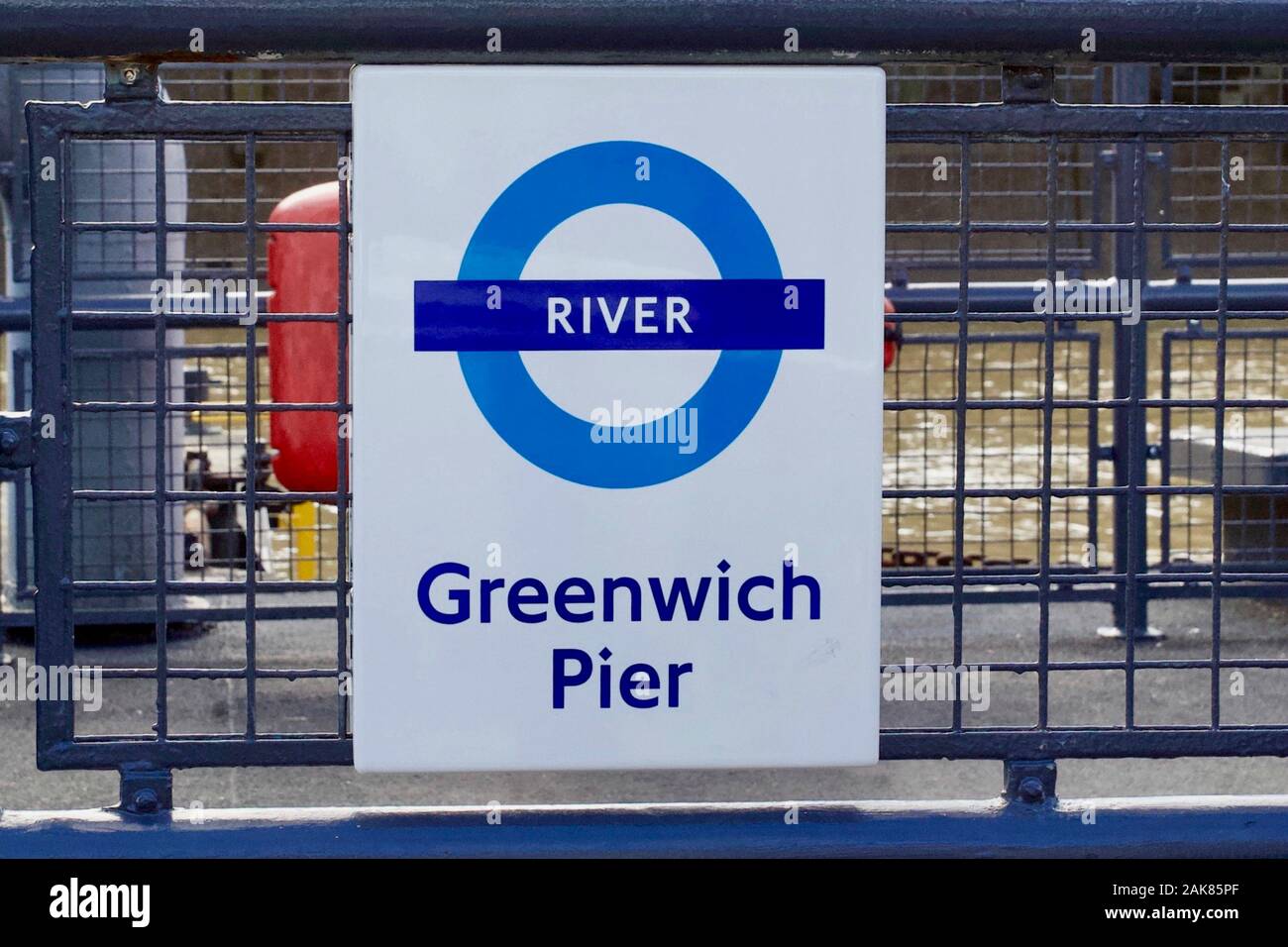 Greenwich Pier, Greenwich, London, England Stock Photo - Alamy