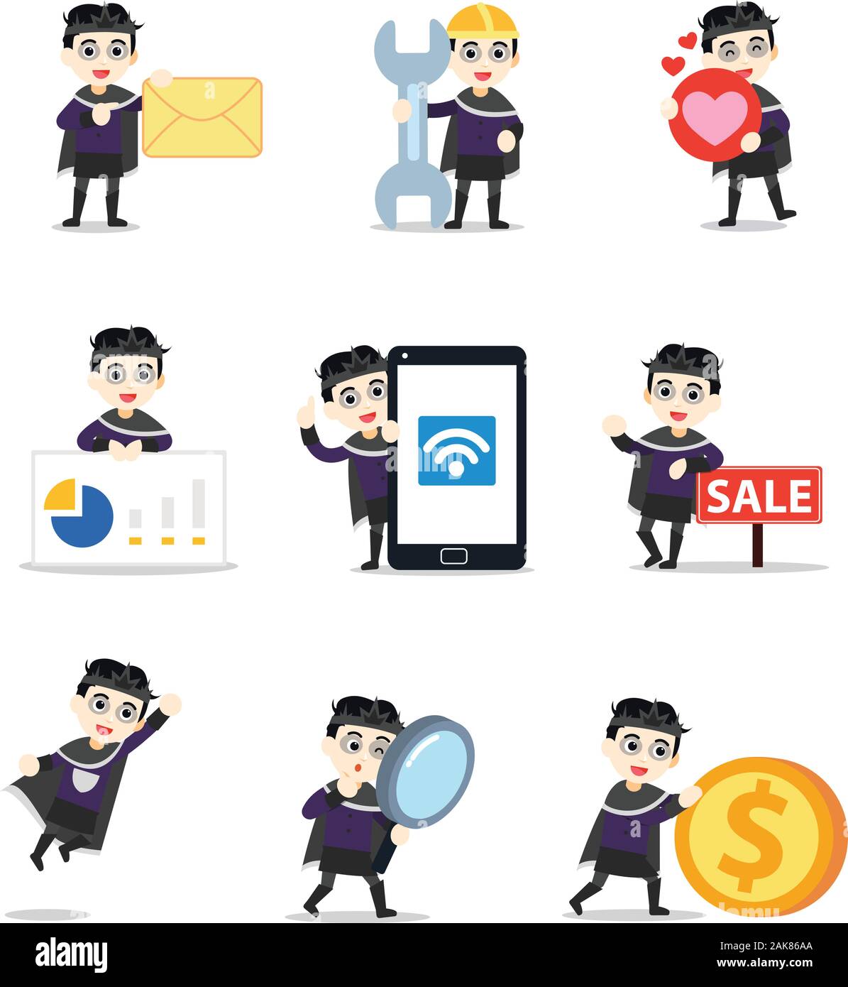 Set of evil king character in a fairy tale Stock Vector Image & Art - Alamy