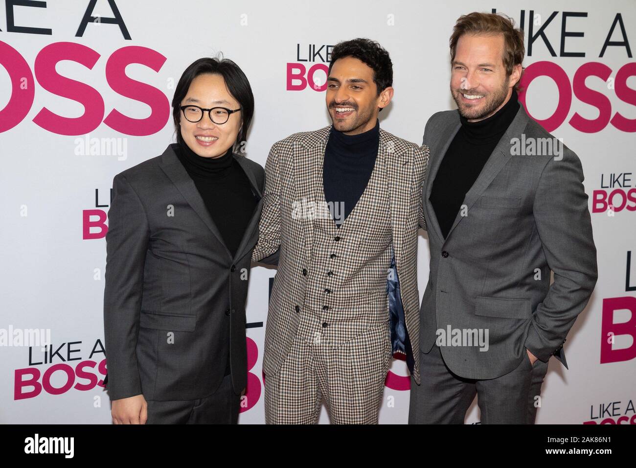 New York, NY, USA. 7th Jan, 2020. Jimmy O. Yang, Karan Soni, Ryan ...