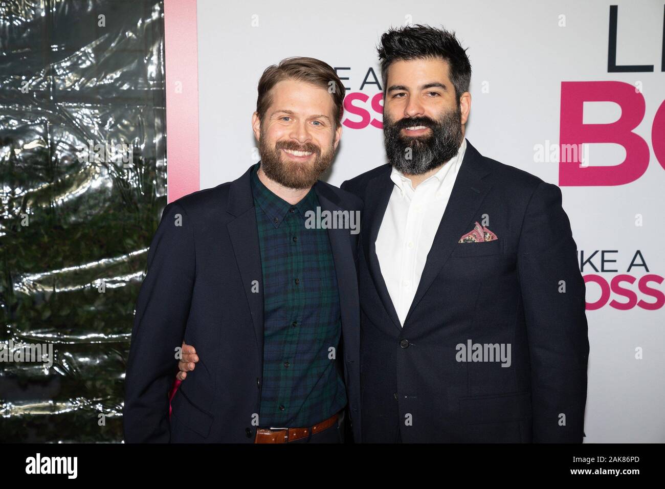 New York, NY, USA. 7th Jan, 2020. Adam Cole-Kelly, Sam Pitman at ...