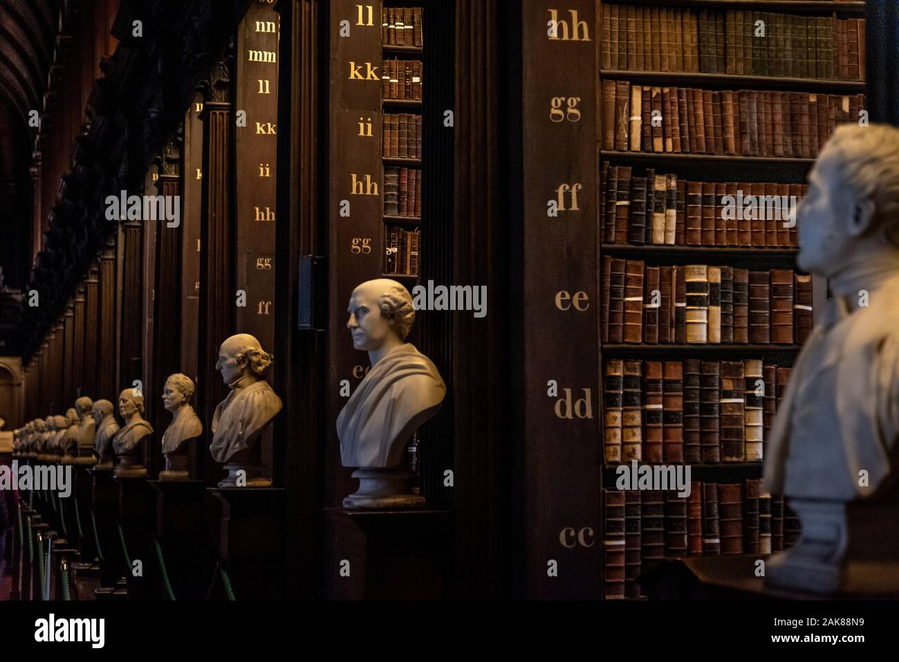 Trinity college library hi-res stock photography and images - Alamy