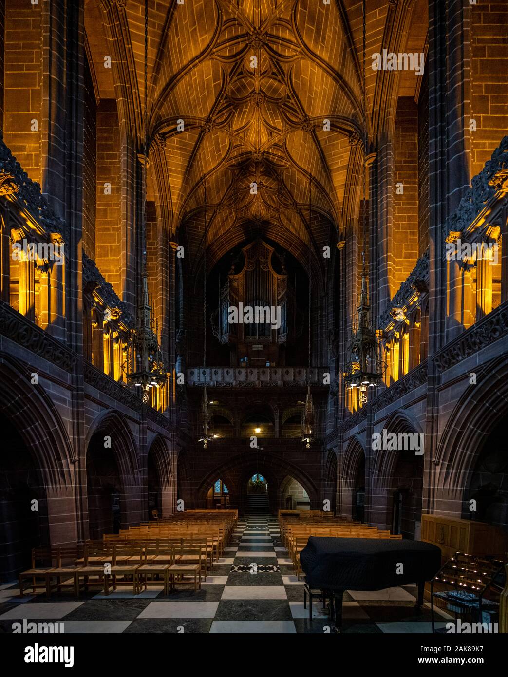 LIVERPOOL, ENGLAND, DECEMBER 27, 2018: The Lady Chapel in Liverpool ...