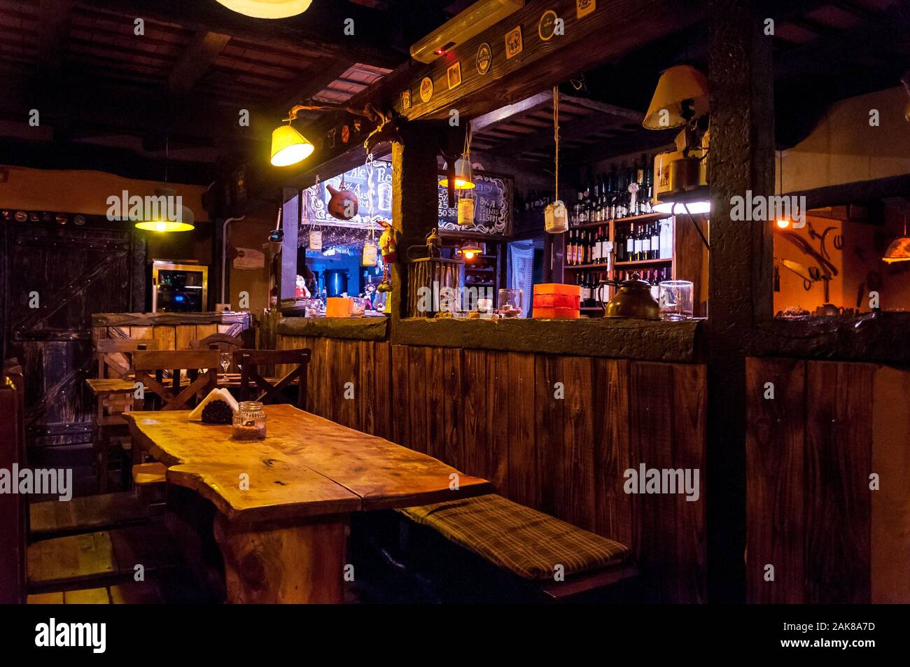Irish restaurant interior hi-res stock photography and images - Alamy