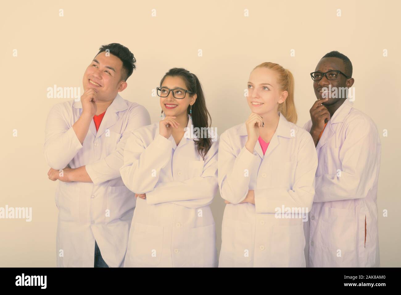 Happy doctors hi-res stock photography and images - Alamy