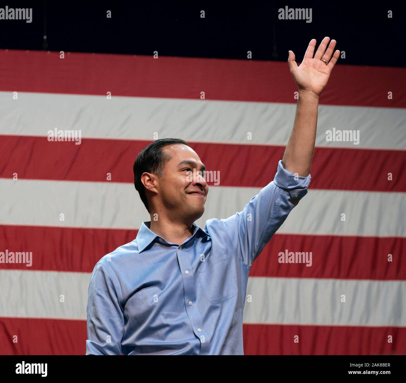 New York, NY - January 7, 2020: Former HUD Secretary Julian Castro ...
