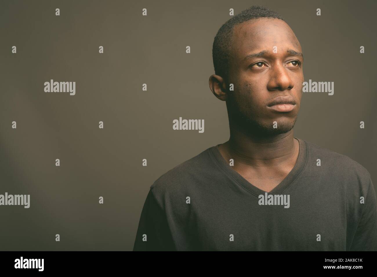 Black Man Dark African Shadow High Resolution Stock Photography and ...