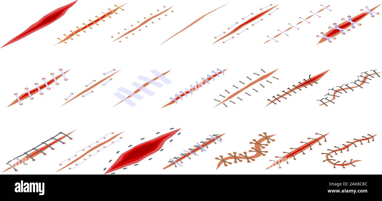 Suture art Stock Vector Images - Alamy