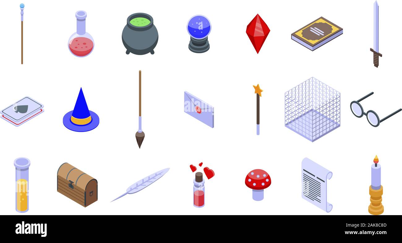 Wizard tools Cut Out Stock Images & Pictures - Alamy