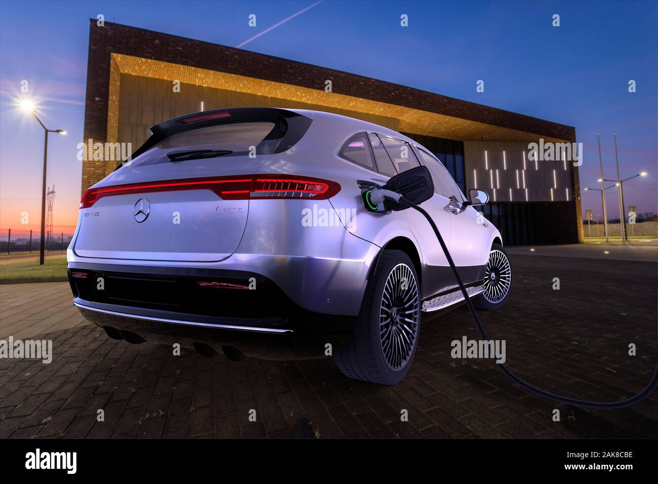 Mercedes-Benz EQC: The first Mercedes-only electric generation when ...