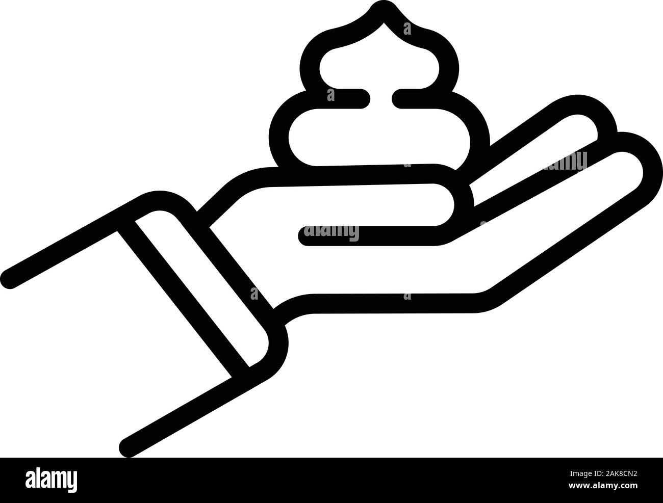 Shaving foam icon, outline style Stock Vector Image & Art - Alamy