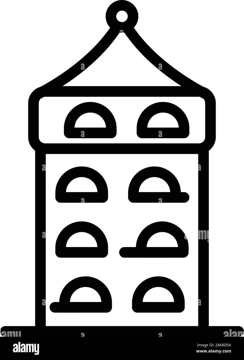 Riga cathedral tower Stock Vector Images - Alamy