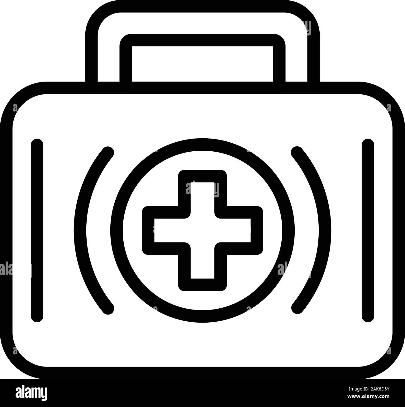 First aid kit icon, outline style Stock Vector Image & Art - Alamy