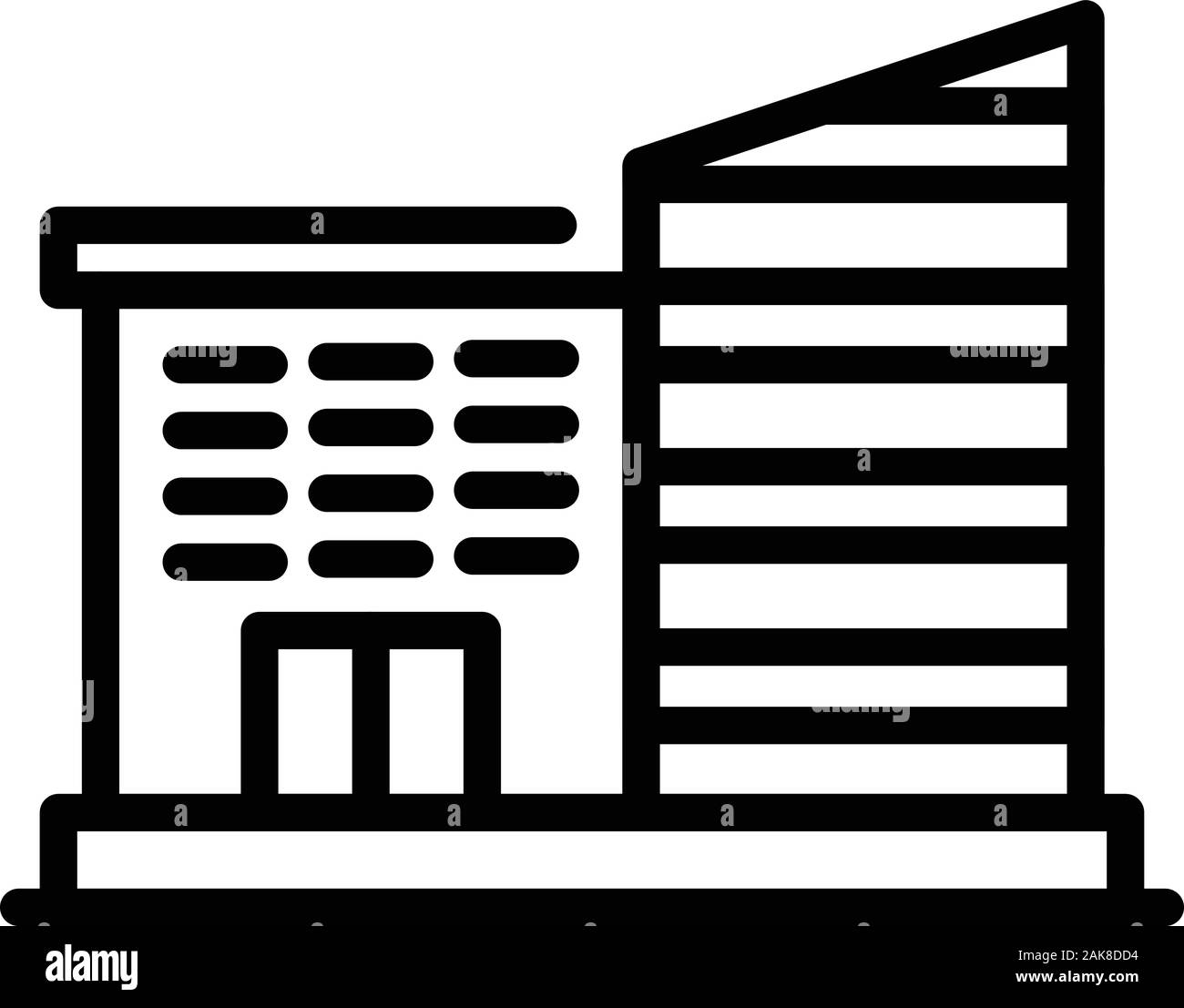 University building icon, outline style Stock Vector Image & Art - Alamy