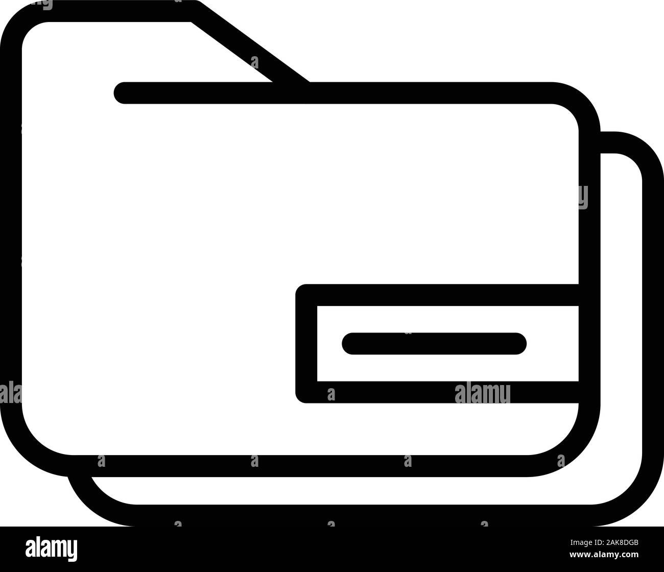 File folder icon, outline style Stock Vector Image & Art - Alamy File folder icon, outline style Stock Vector Image & Art - Alamy