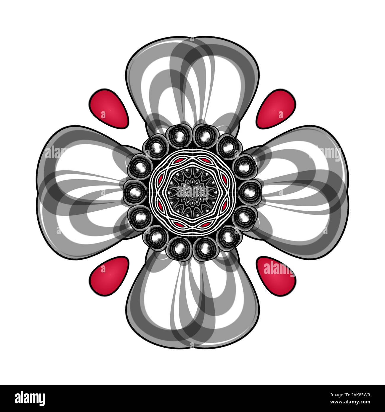 Graphic design of a stylish cross Stock Photo - Alamy