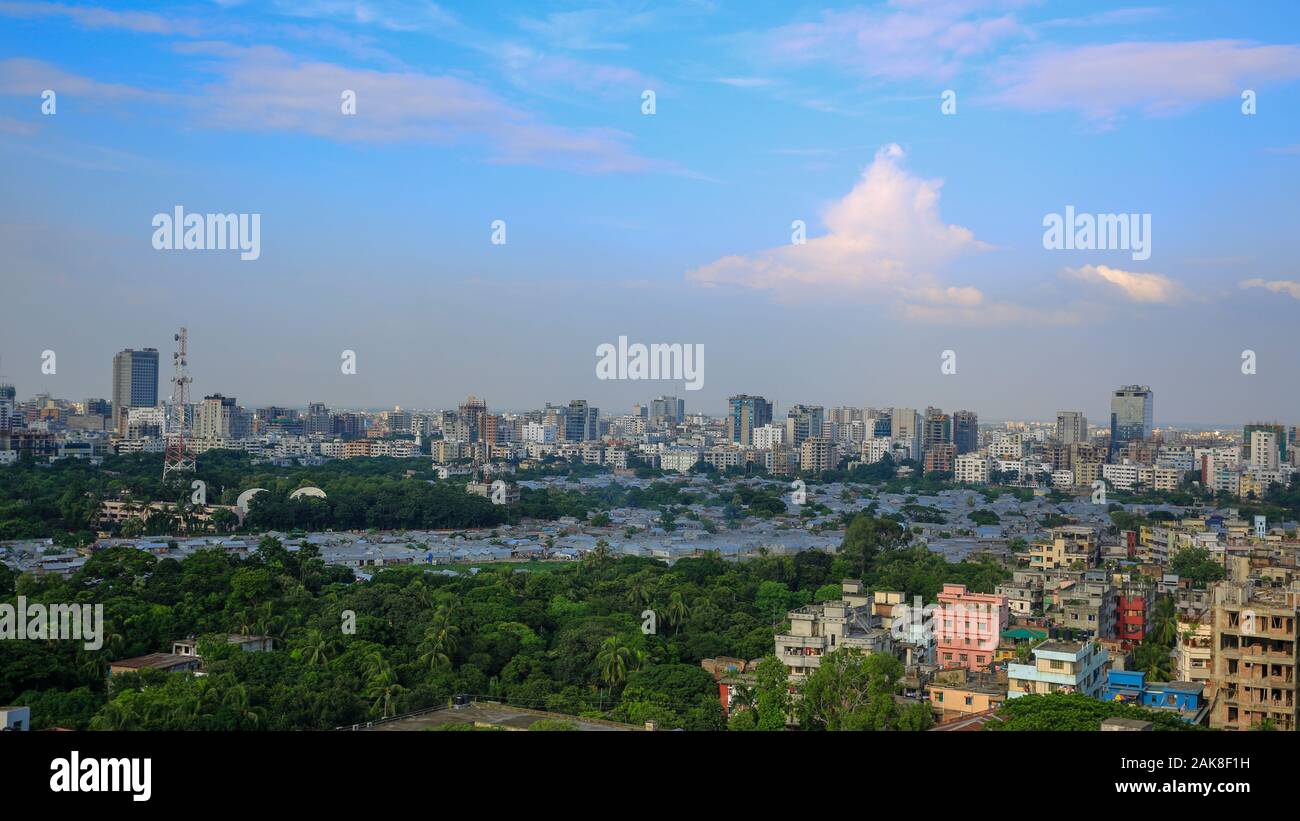 Aerial view of slum hi-res stock photography and images - Alamy