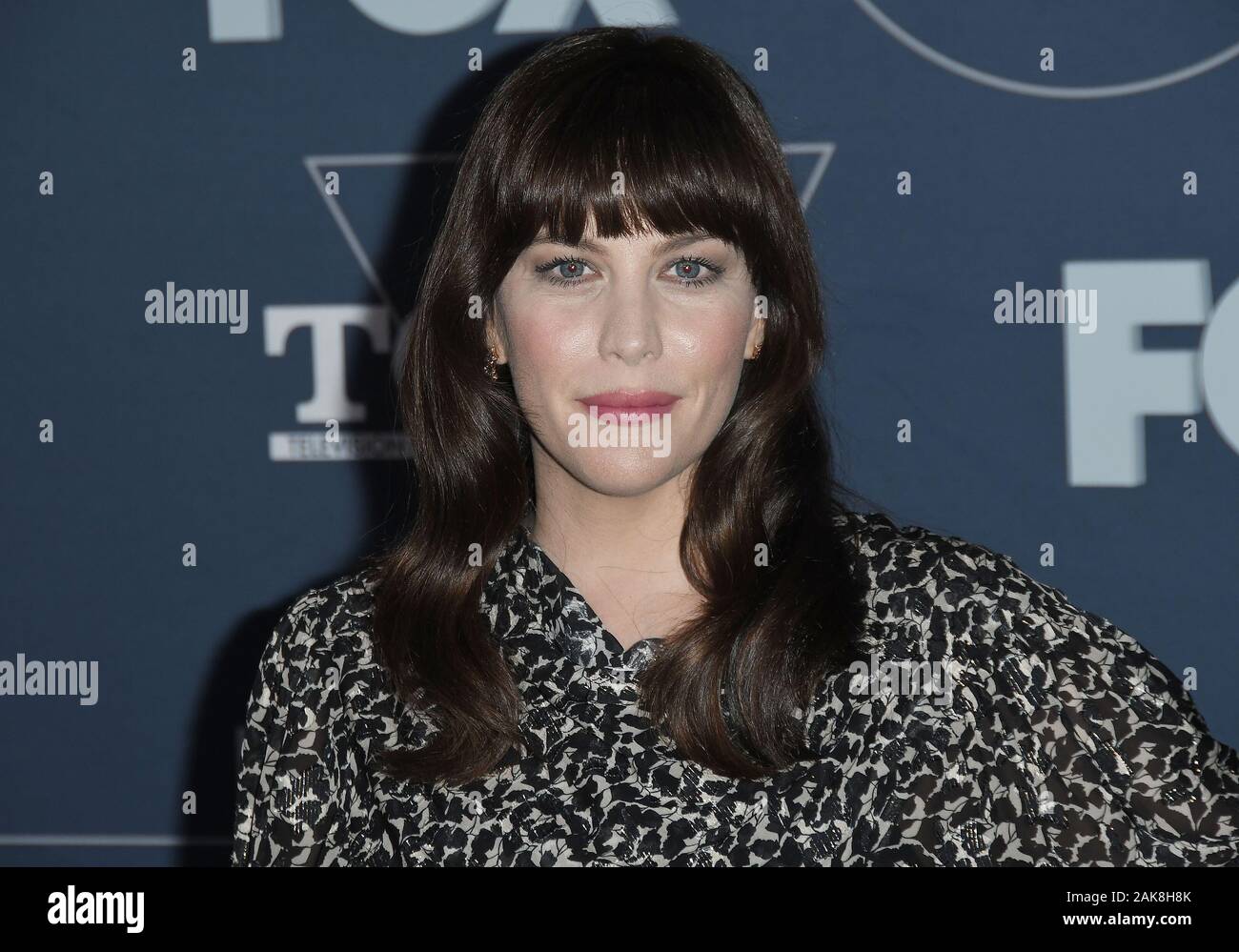 Pasadena, California, USA. 07th Jan, 2020. Liv Tyler arrives at the FOX ...