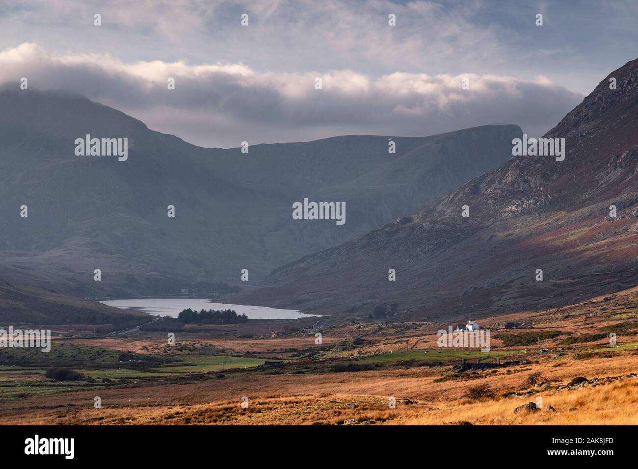The Ogwen Valley, Snowdonia, North Wales Stock Photo - Alamy