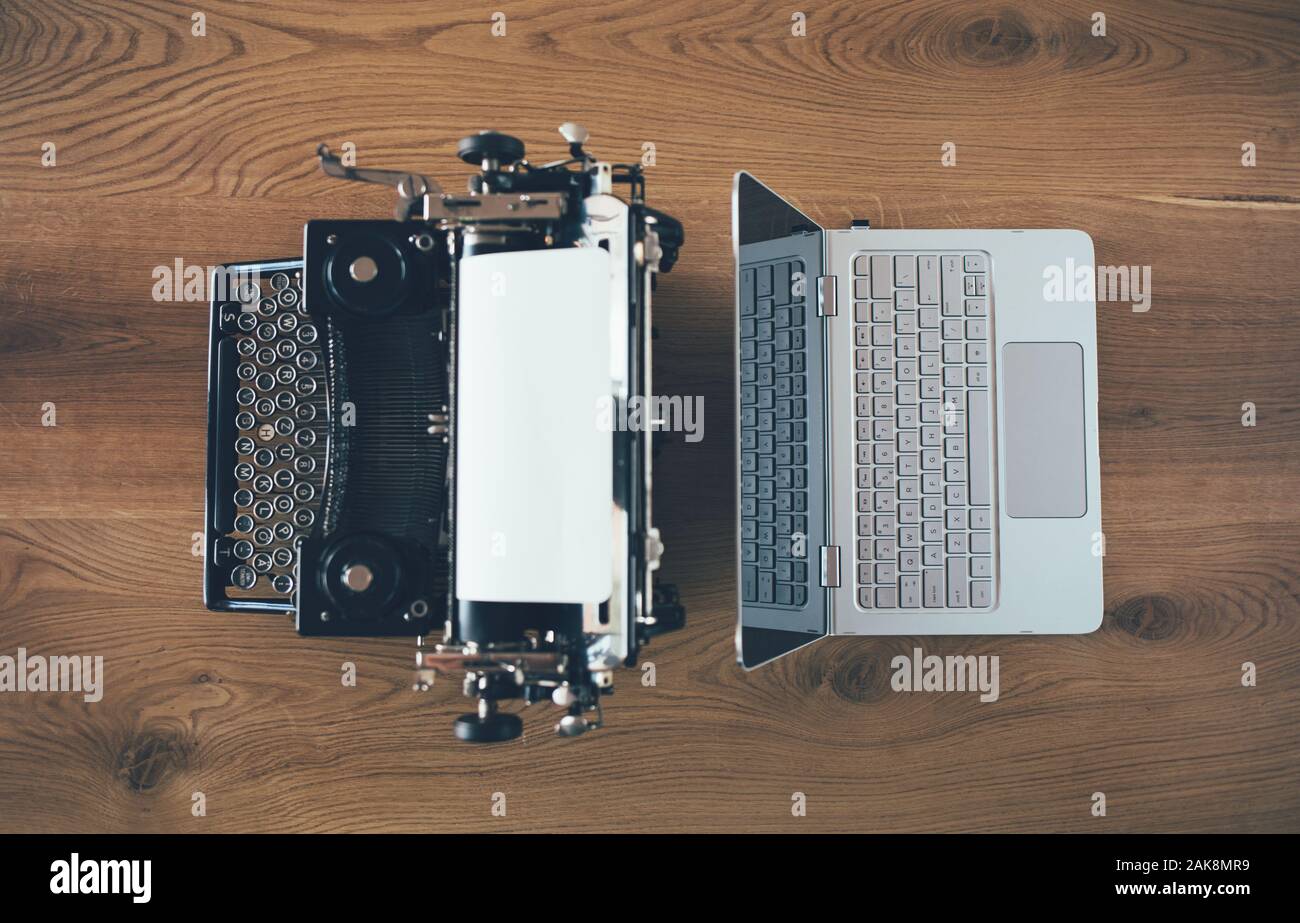 Old technology vs new technology hi-res stock photography and images ...