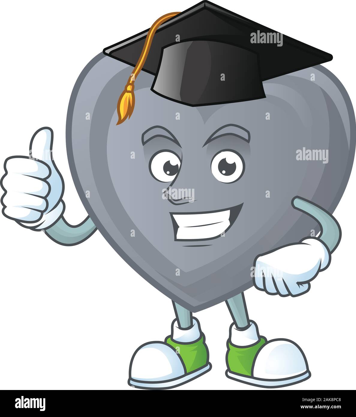 Wearing grey hat Stock Vector Images - Alamy