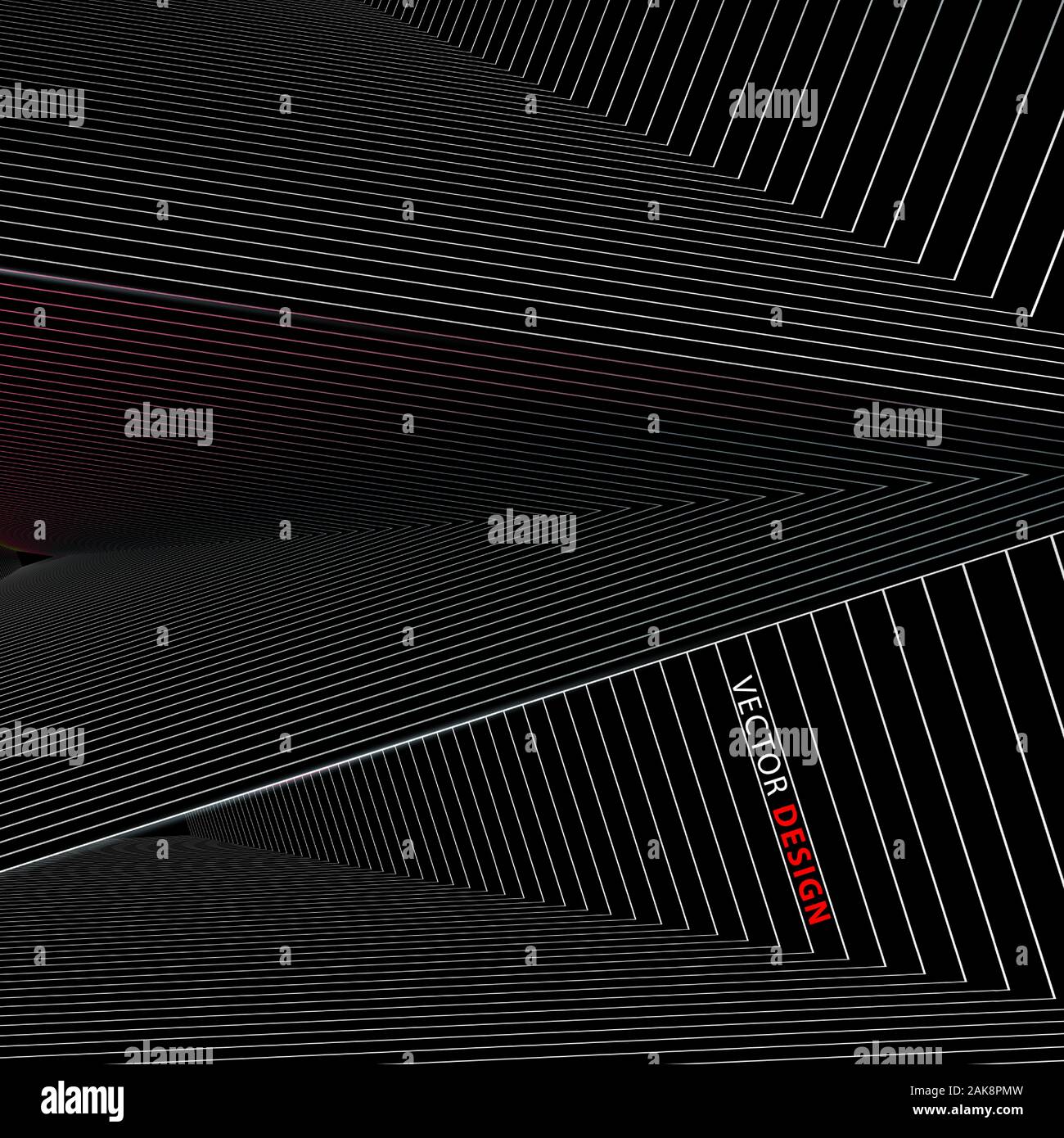 Abstract vector background of geometric and radiant lines. New texture ...