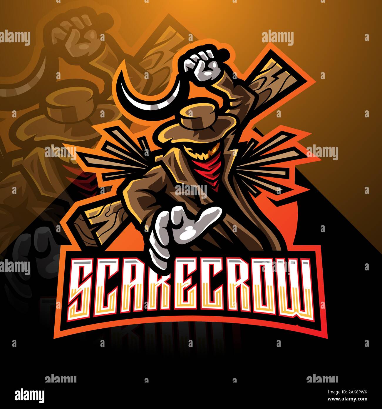 Straw Doll As Mascot High Resolution Stock Photography and Images - Alamy