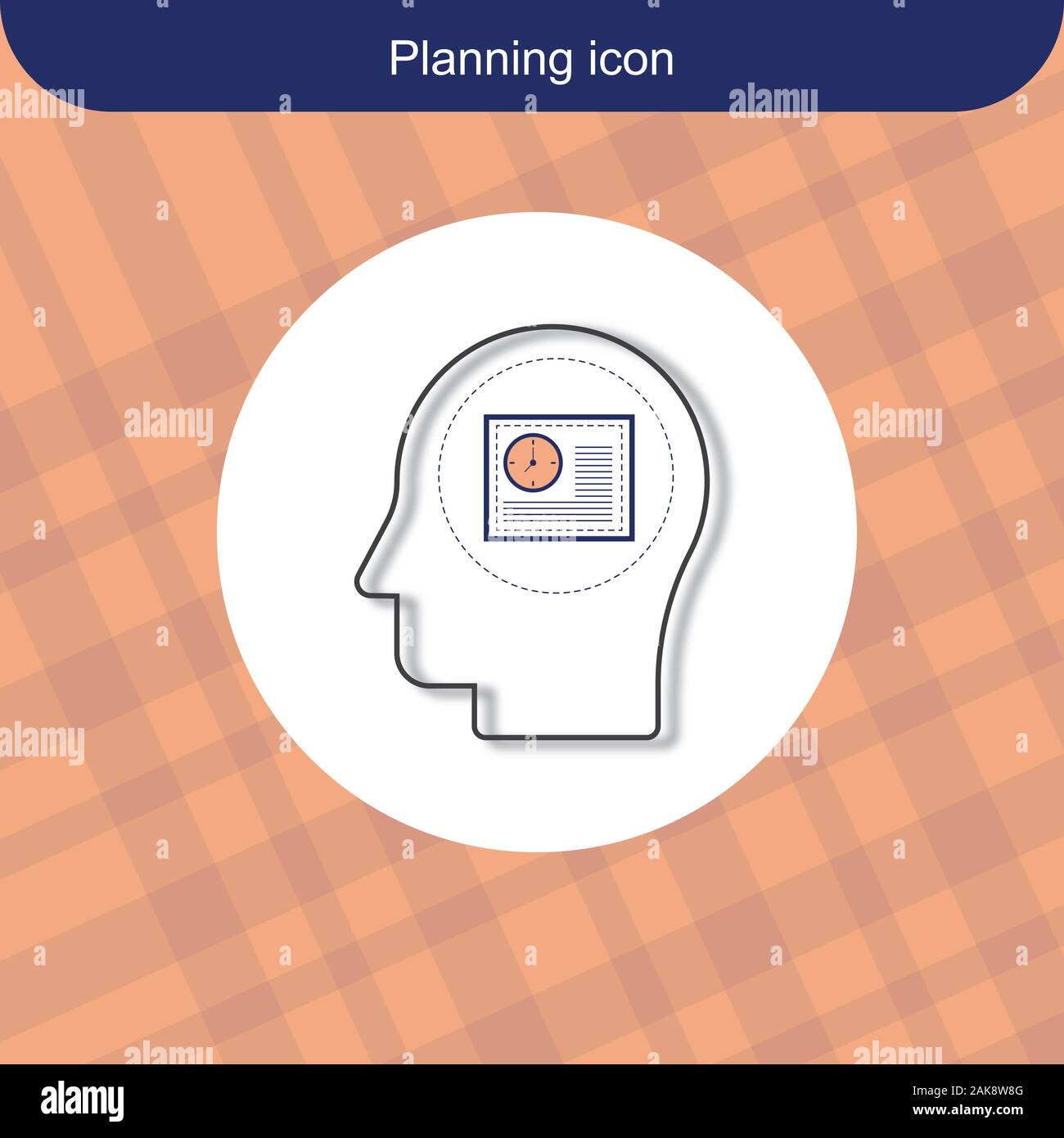 Planning icon hi-res stock photography and images - Alamy