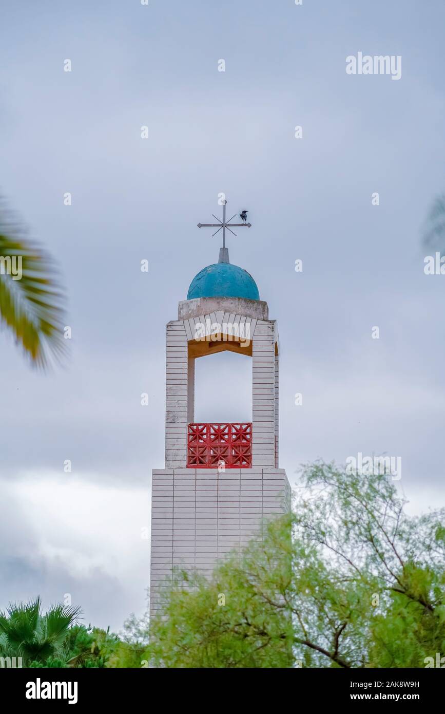 Bell tower above church hi-res stock photography and images - Alamy