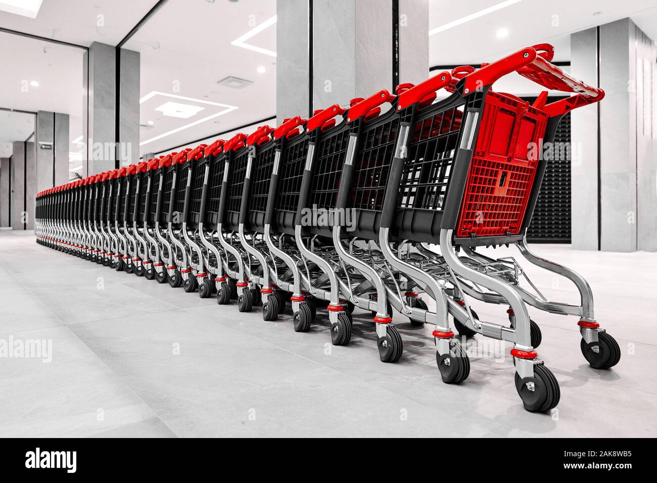 White Carts High Resolution Stock Photography and Images - Alamy