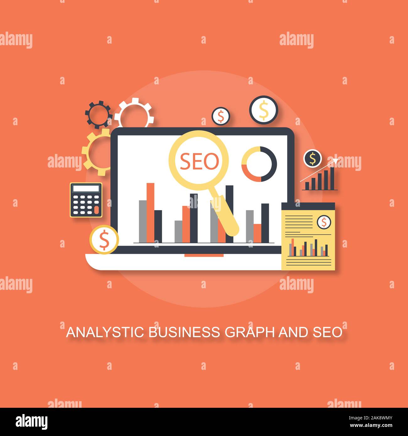 Accounting Icon, Spreadsheet icon, Revenue, Banking, Calculator ...