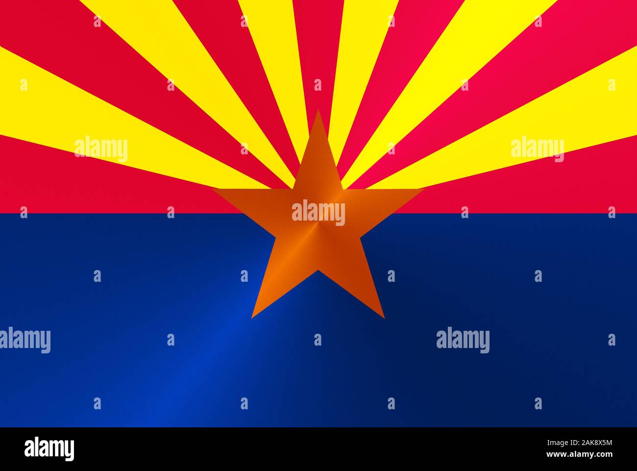 Arizona national flag hi-res stock photography and images - Alamy