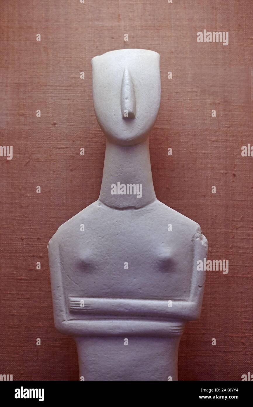 Cycladic culture hi-res stock photography and images - Alamy