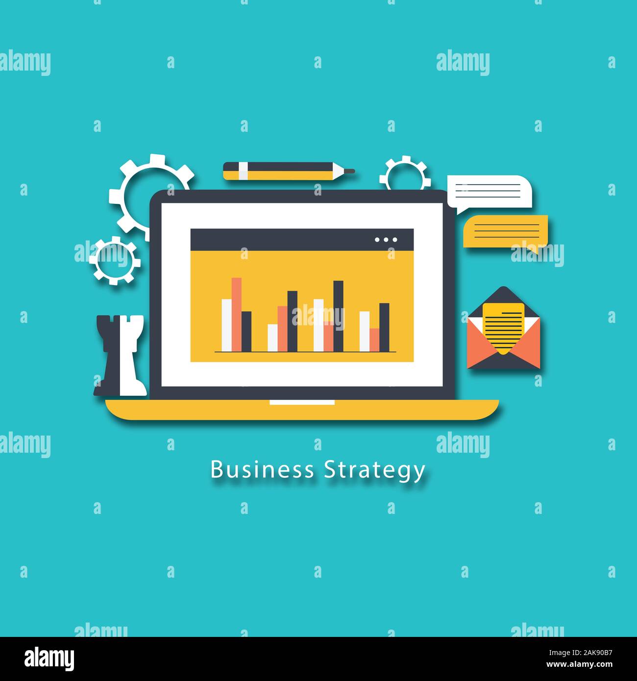 Investment Strategy stock illustration Stock Photo - Alamy