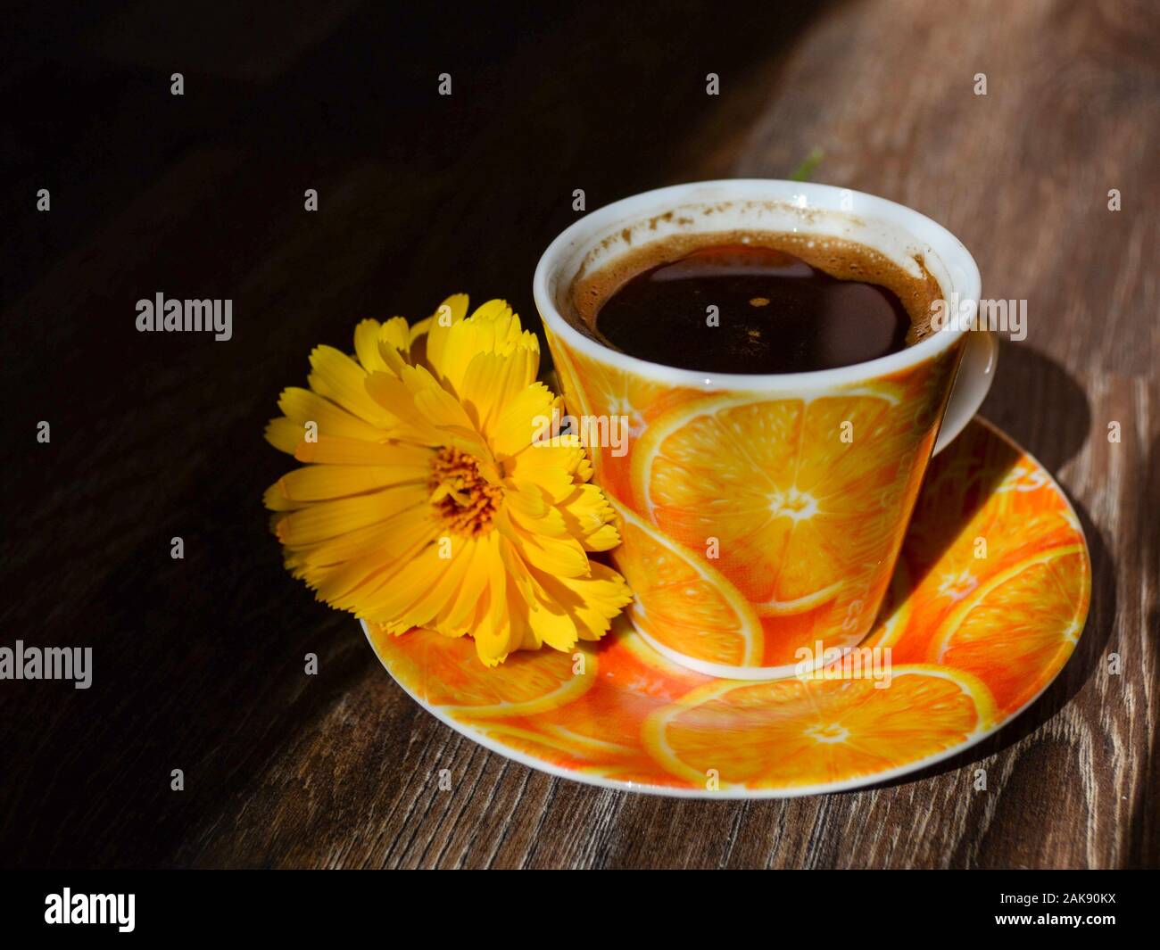 Turkish coffee in the morning Stock Photo - Alamy
