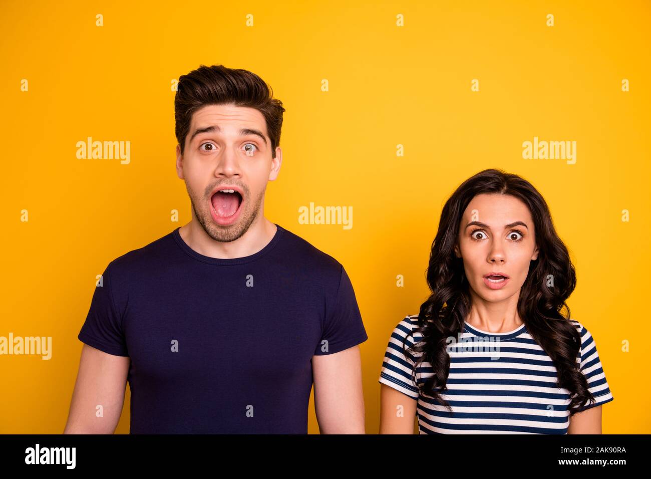 Horrified people hi-res stock photography and images - Alamy