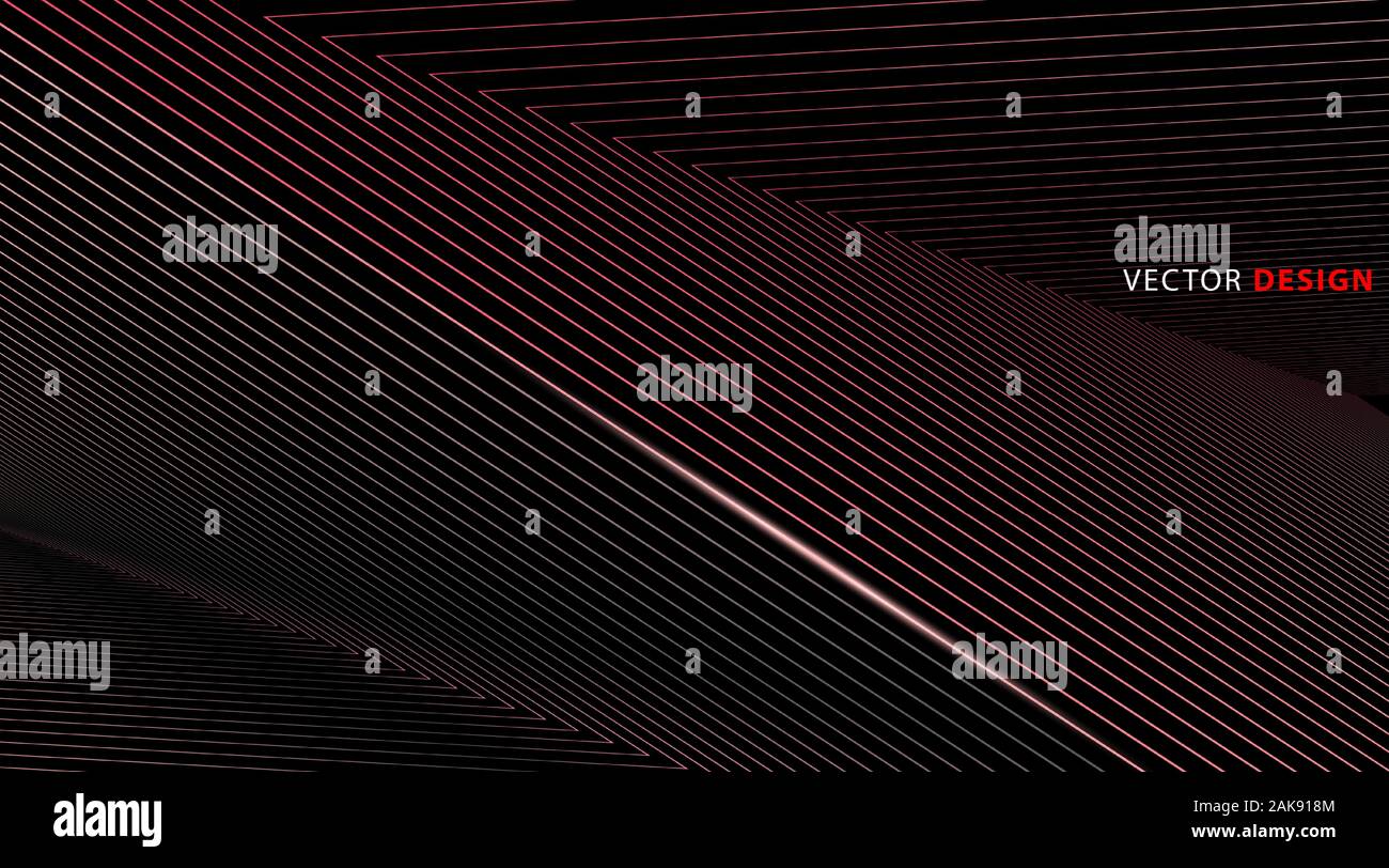 Abstract vector background of geometric and radiant lines. New texture ...