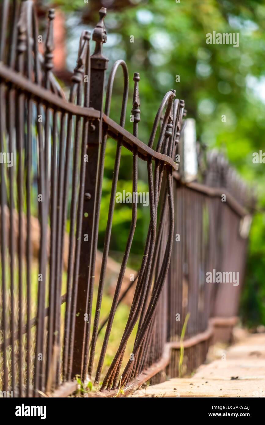 Rusty guardrail hi-res stock photography and images - Alamy