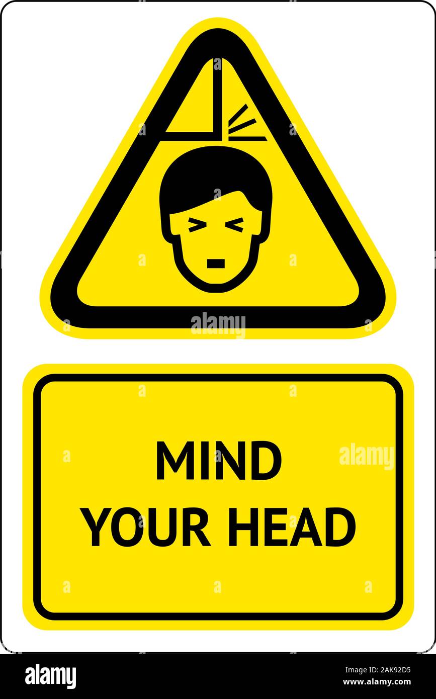 Mind Your Head Warning Stock Photos & Mind Your Head Warning Stock ...